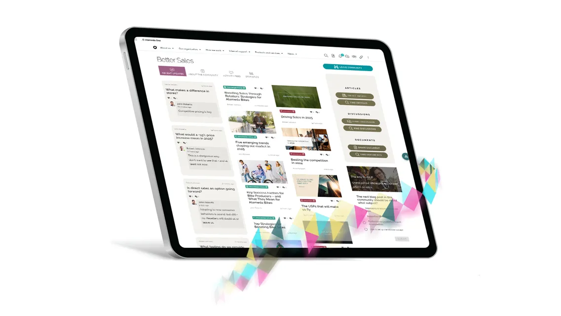 Foster Collaboration with Knowledge-Sharing Communities